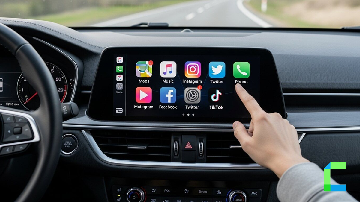 How to Use Social media Apps on CarPlay - Any IOS